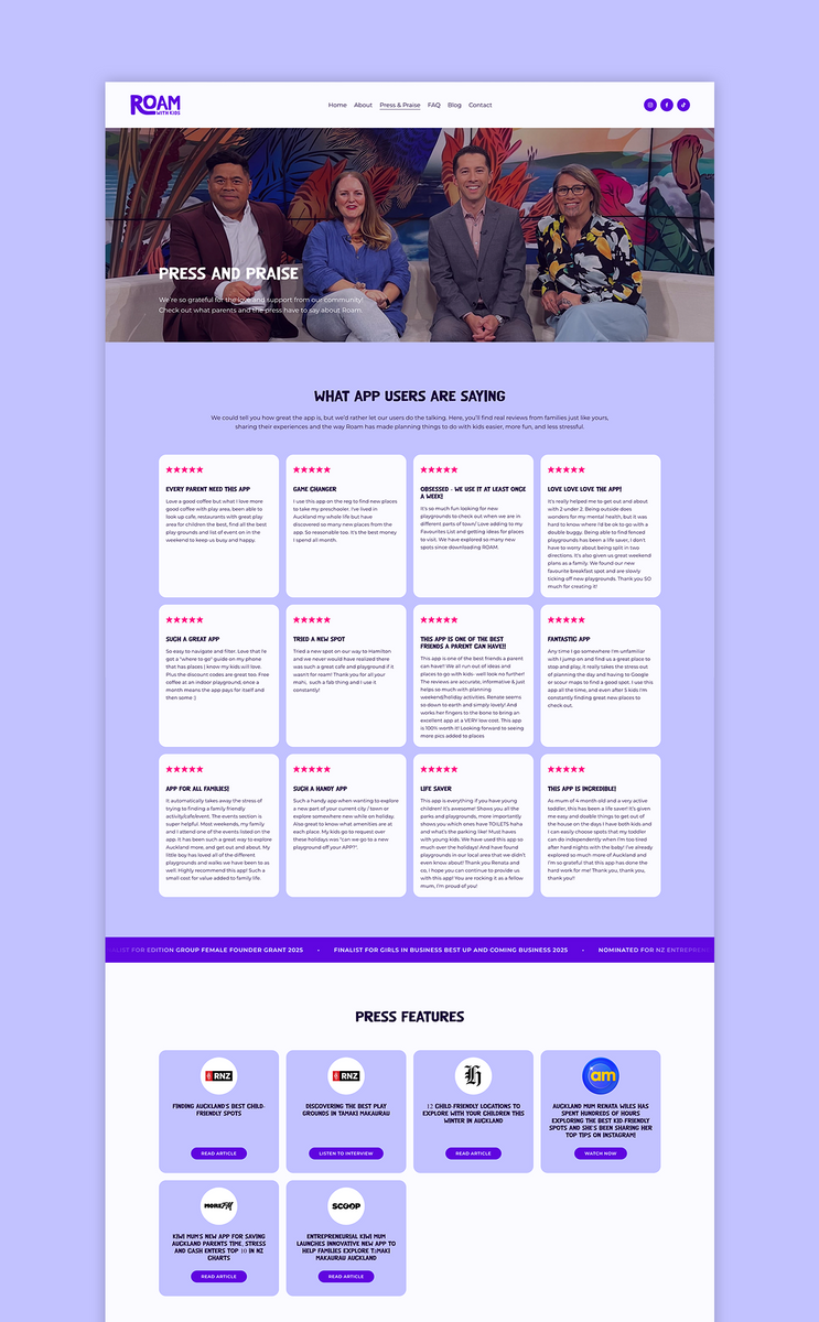 Roam With Kids – Forsythe Studio