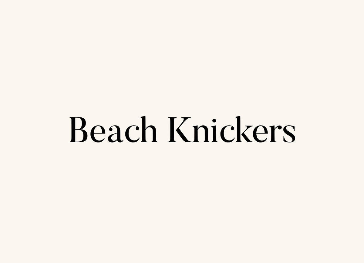Beach Knickers – Forsythe Studio